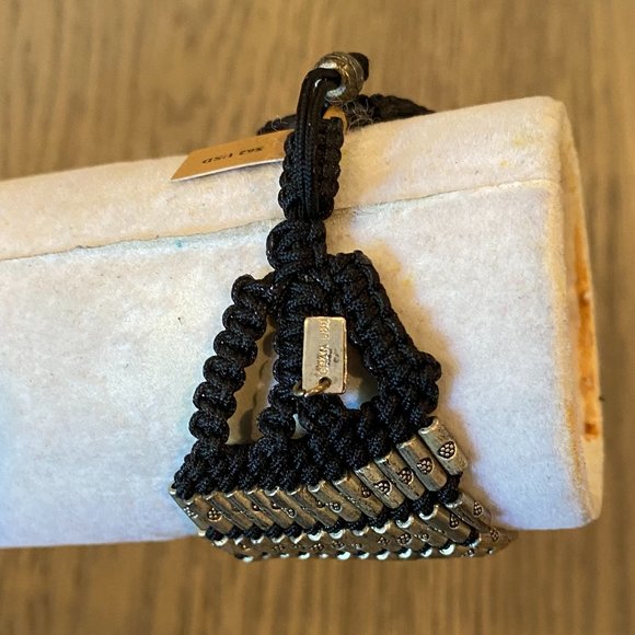 Chan Luu | Jewelry | New Authentic Chan Luu Adjustable Beaded Black Pul ...